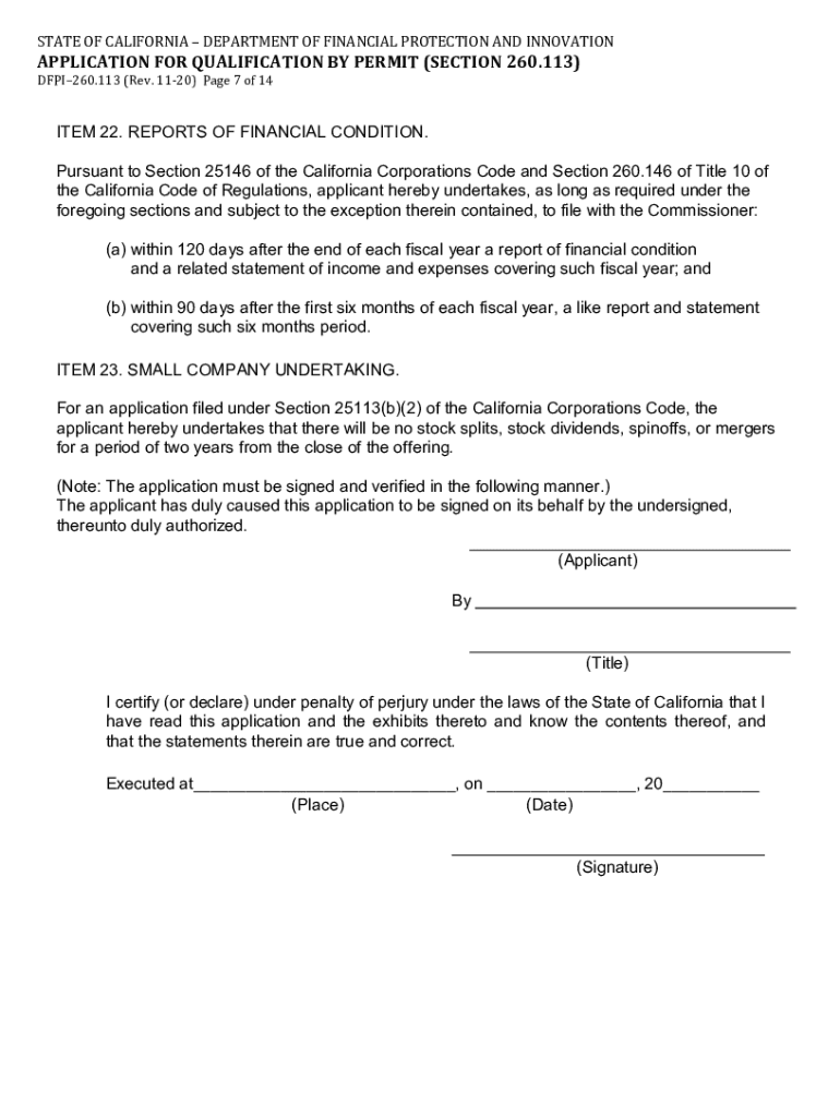 Fillable Online FormsThe Department of Financial Protection and ...