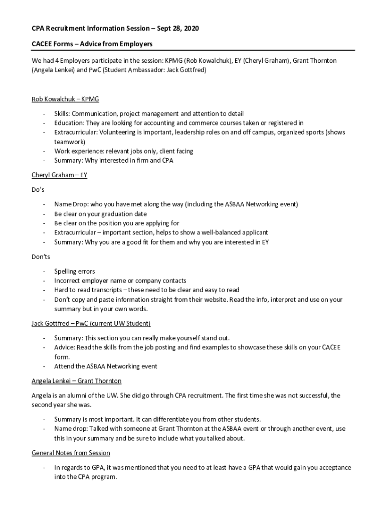 Fillable Online Employer Advice CACEE Forms Sept 2020 Fax Email Print ...