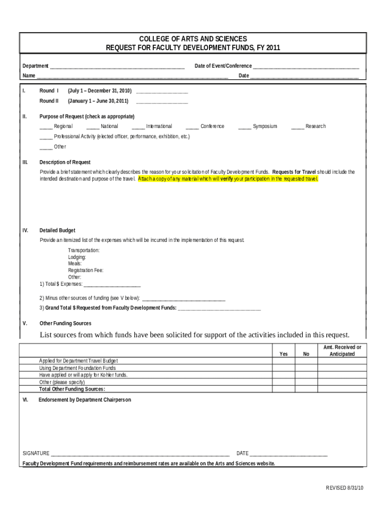 Department Chair's HandbookFaculty and Staff Resources Doc Template ...