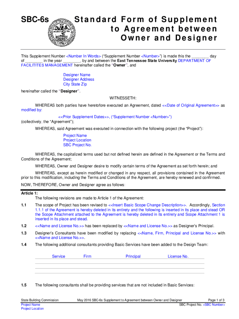 Fillable Online Supplemental Agreement Sample Clauses Fax Email Print ...