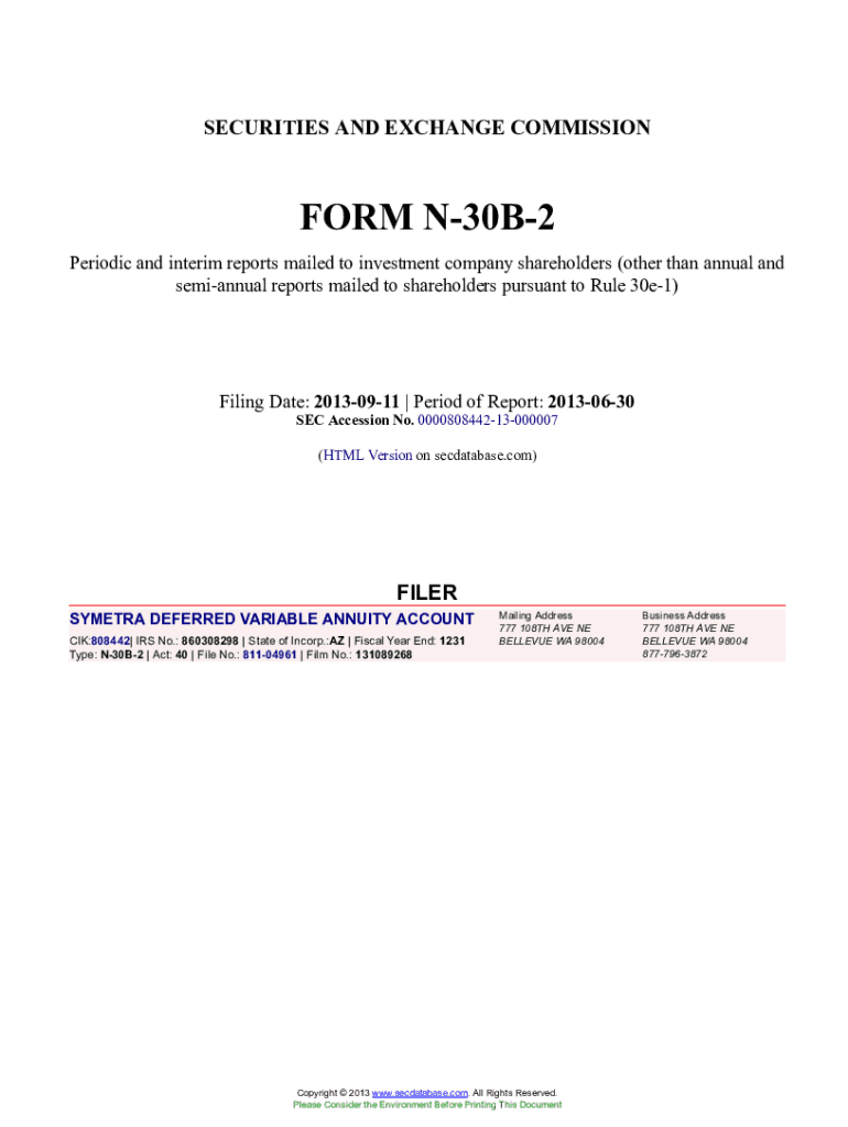 Fillable Online SEC Forms - SEC Report Fax Email Print - pdfFiller