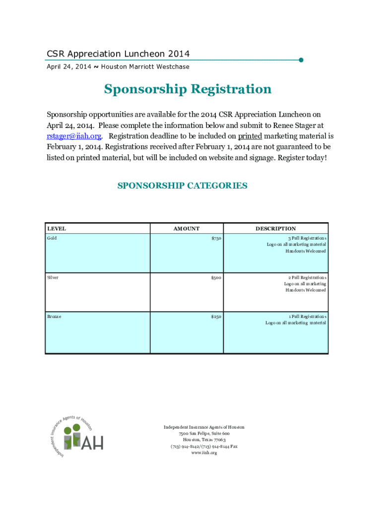 Fillable Online Marriott's Approach to CSR & SustainabilityCenter for ...