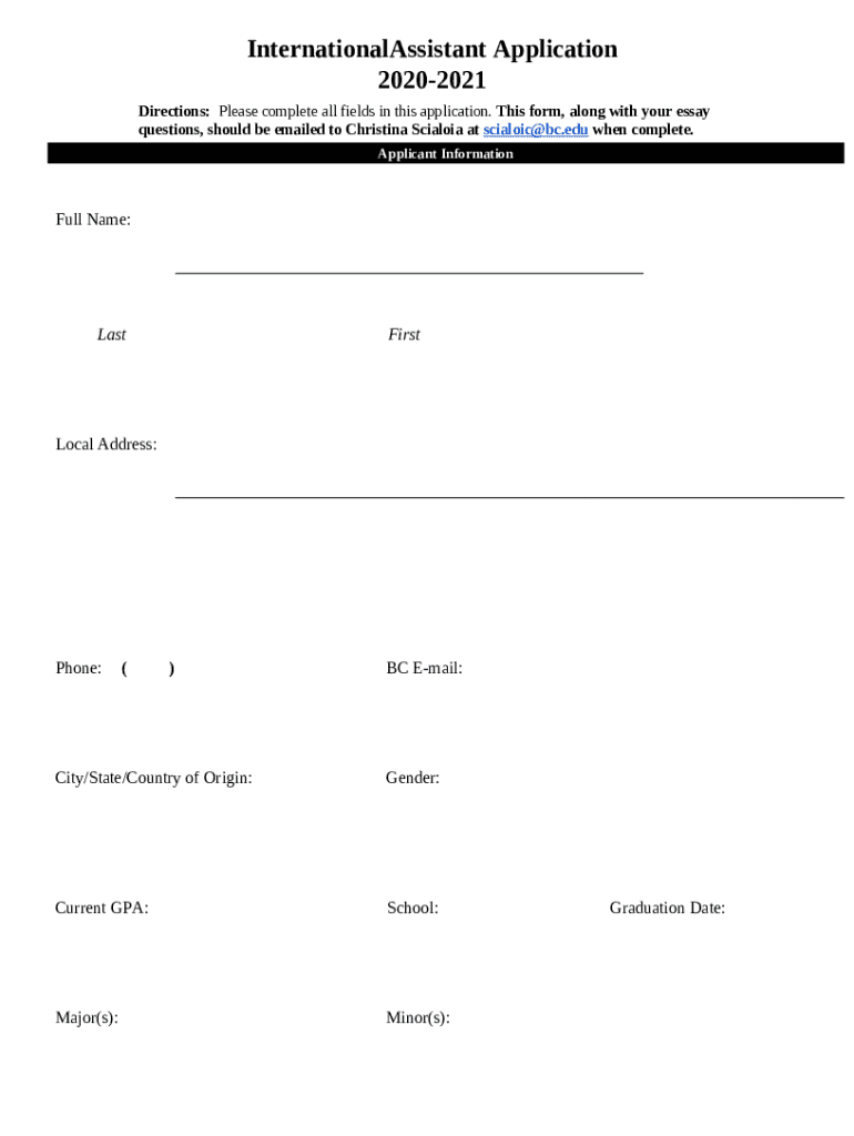 application. This Doc Template | pdfFiller