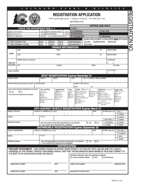 Fillable Online BoatOHVSnowmobileRegistration. Boat and Snowmobile ...