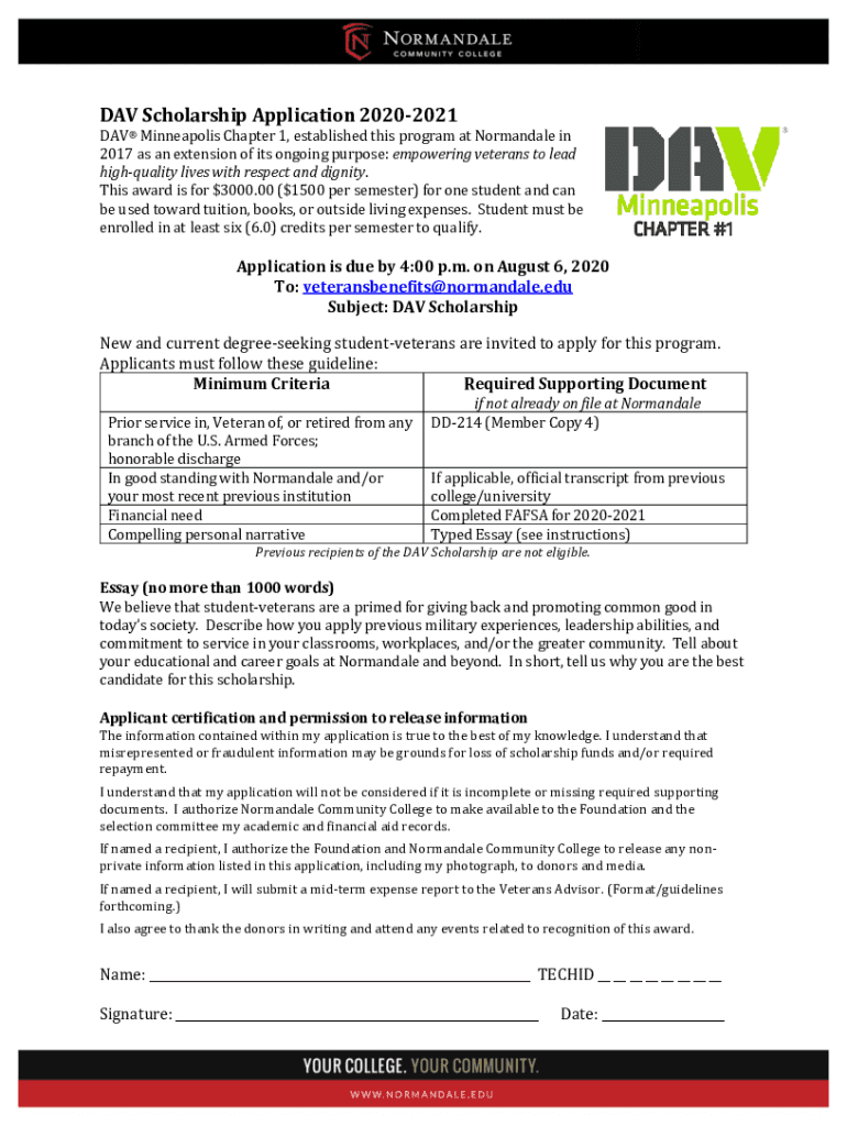 Fillable Online MDVA Grants / Minnesota Department of Veteran Affairs ...