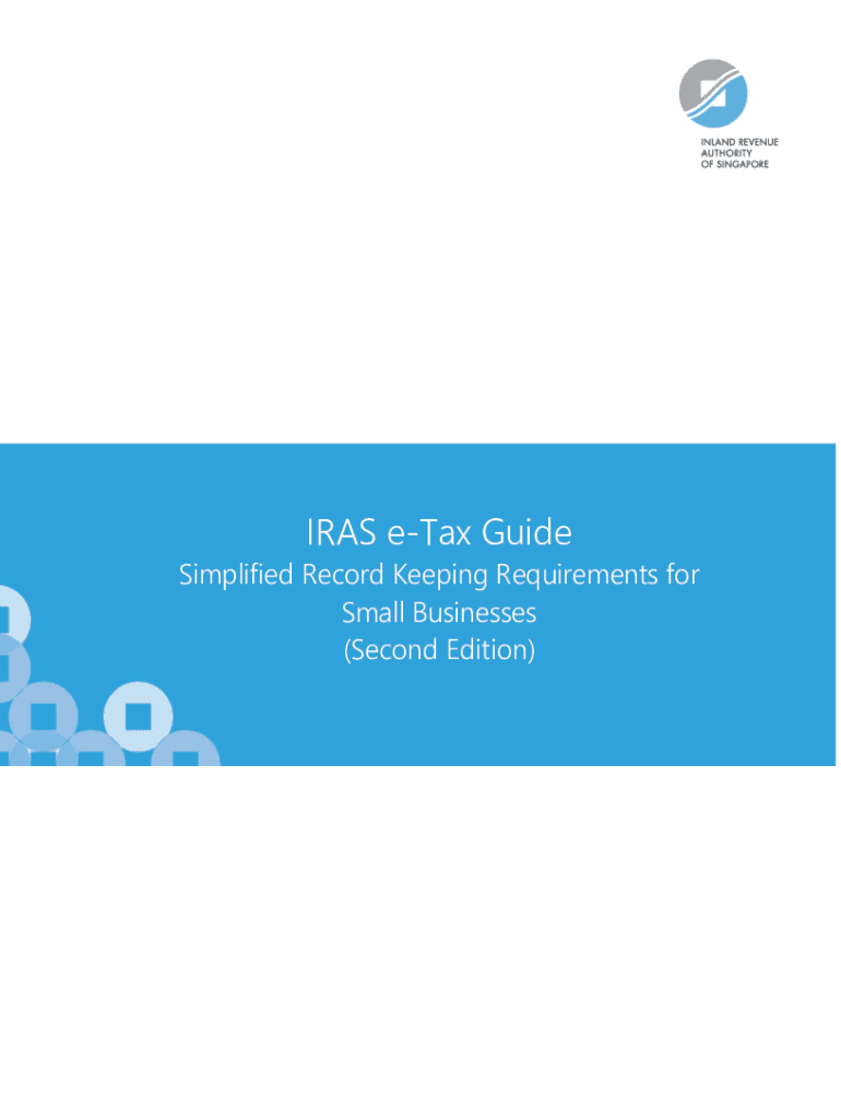 Fillable Online IRAS e-Tax Guide - Inland Revenue Authority of ...