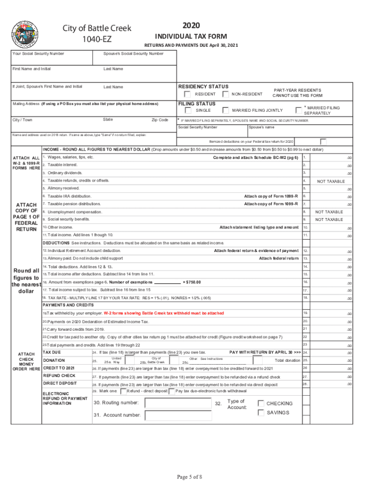 Fillable Online 12 Printable 1040ez form 2013 Templates - Fillable ...