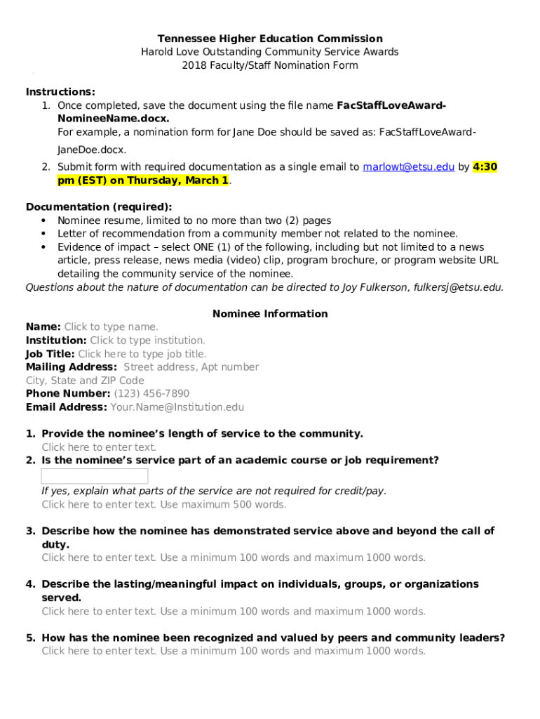 McBeth wins Harold Love Outstanding Community Service Award Doc ...