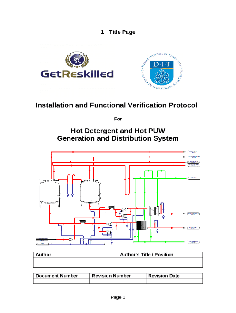 IOQ protocol for WIP skid Doc Template | pdfFiller