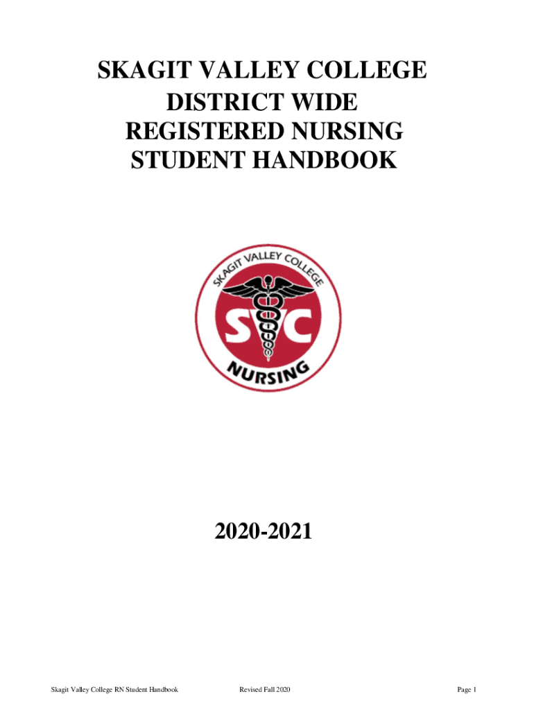 Fillable Online Nursing Direct Transfer Agreement ... - Skagit Valley College Fax Email Print ...