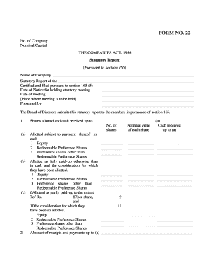 Fillable Online Statutory Report - Sa-Dhan Fax Email Print - pdfFiller