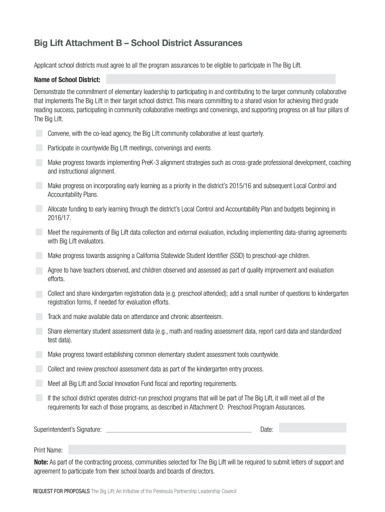 Fillable Online siliconvalleycf School District Assurances - Silicon Valley Community Foundation ...
