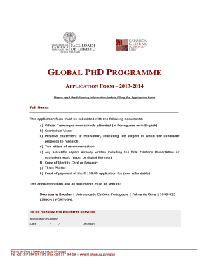Fillable Online fd lisboa ucp Download Application Form - Faculdade de Direito da Universidade ...