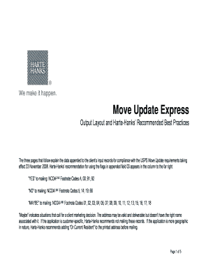 Fillable Online Move Update Express Fax Email Print - pdfFiller