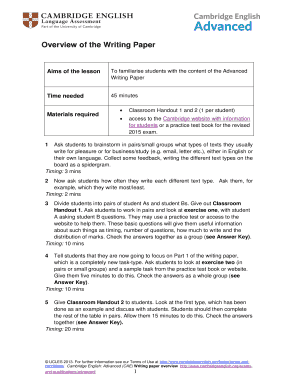 Fillable Online Overview of the Writing Paper Fax Email Print - pdfFiller