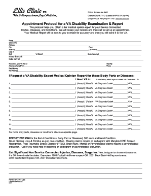 Ellis Clinic Va Disability Reviews - Fill and Sign Printable Template ...
