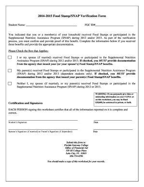 Food Stamp Verification Letter - Fill Online, Printable, Fillable ...