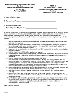 Fillable Online njiis nj New Jersey Department of Health and Senior ...