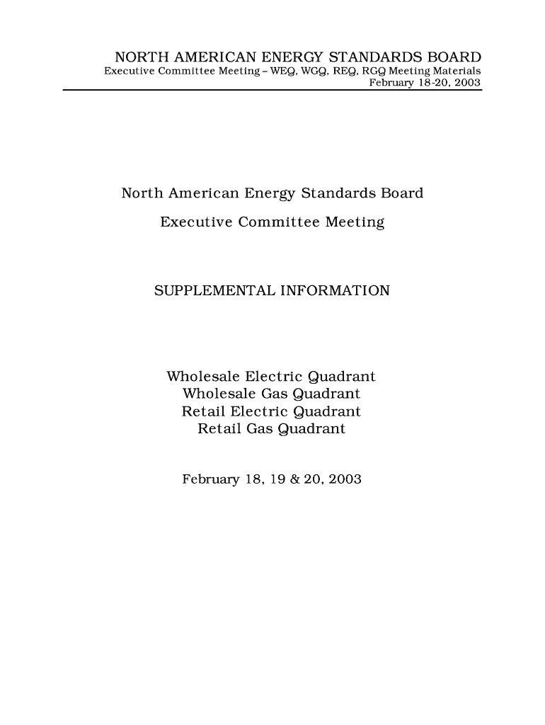 Fillable Online naesb Book Supplemental - North American Energy ...