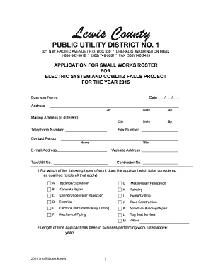 Fillable Online lcpud 2015 SWR Application - Lewis County Public ...