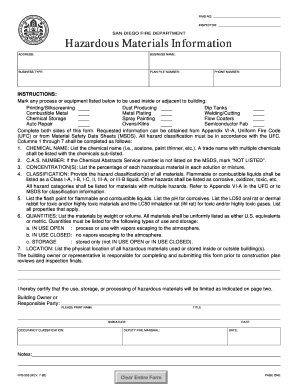 Fillable Online Hazardous Materials Information Fax Email Print - pdfFiller