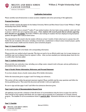 Fillable Online iu Application Instructions - Indiana University - iu ...