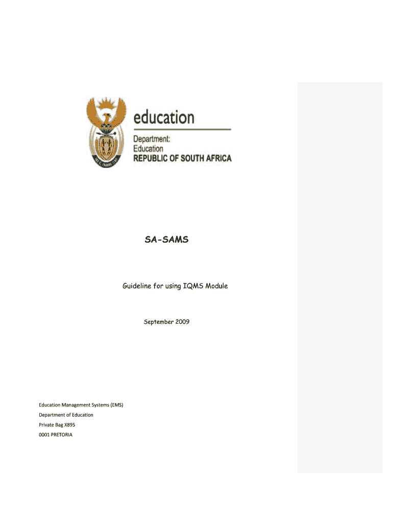 Fillable Online Guideline for using IQMS Module Fax Email Print - pdfFiller