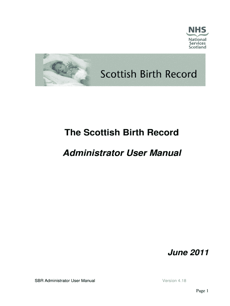 Fillable Online isdscotland The Scottish Birth Record - isdscotland Fax ...