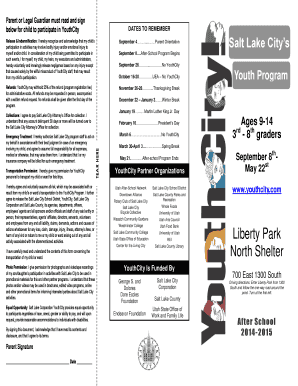 Fillable Online Registration Brochure - Salt Lake City Fax Email Print ...