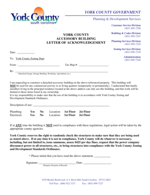 Fillable Online BYORK COUNTYb GOVERNMENT Fax Email Print - pdfFiller