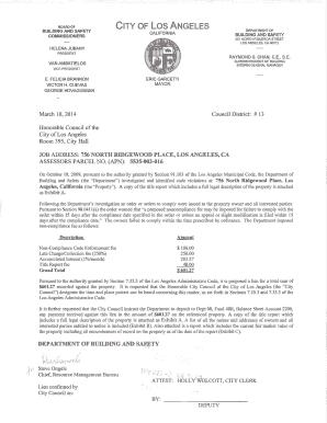 Fillable Online Los' ANGELES Fax Email Print - pdfFiller