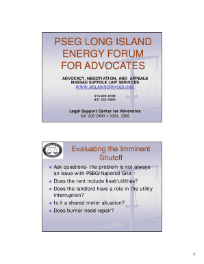 Fillable Online PSEG LONG ISLAND Fax Email Print - pdfFiller
