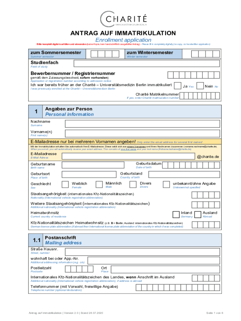 Fillable Online Bitte komplett digital ausfllen und einsenden (keine ...