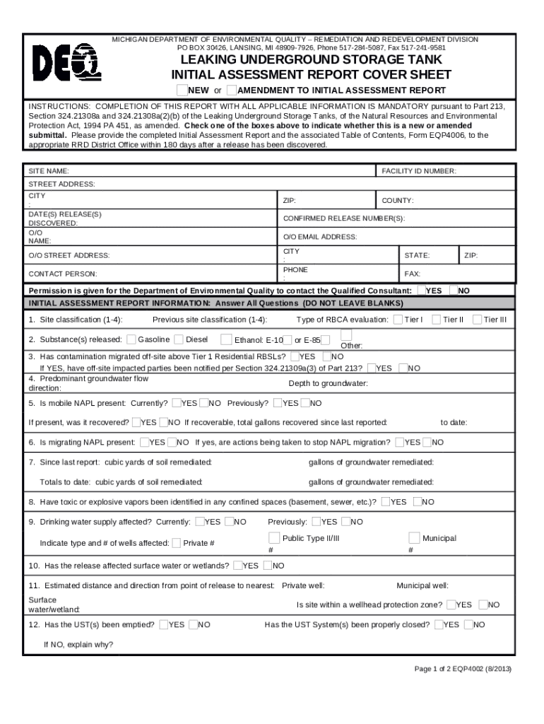 deq-rrd-PART213 ... - State of Michigan Doc Template | pdfFiller