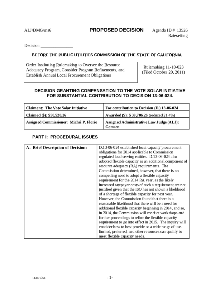 Guidelines: ALJ Decisions in FDA Cases Under 21 C.F.R ... - docs cpuc ...