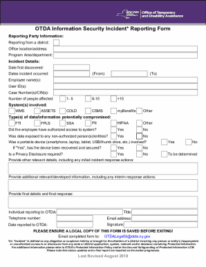 Fillable Online otda ny 18-LCM-10-T - Attachment 1- OTDA Information ...