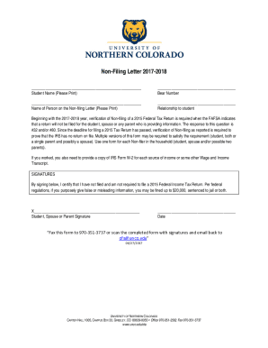 Fillable Online IRS VERIFICATION OF NON-FILING LETTER HELP SHEET Fax ...