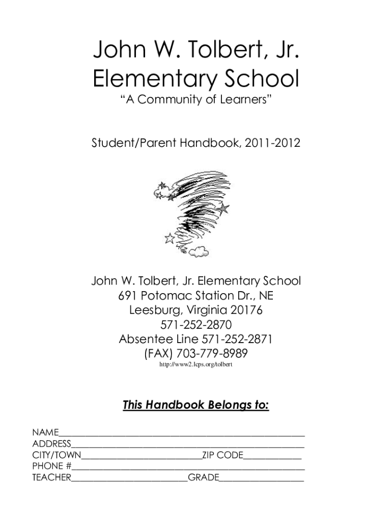 Fillable Online Mill Run Elementary School - Loudoun County Public ...