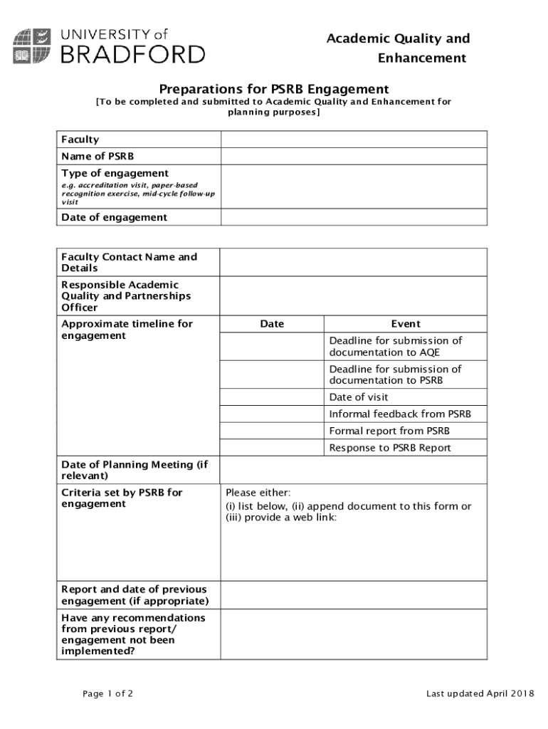 Fillable Online Download PSRB Preparation Form Fax Email Print - pdfFiller