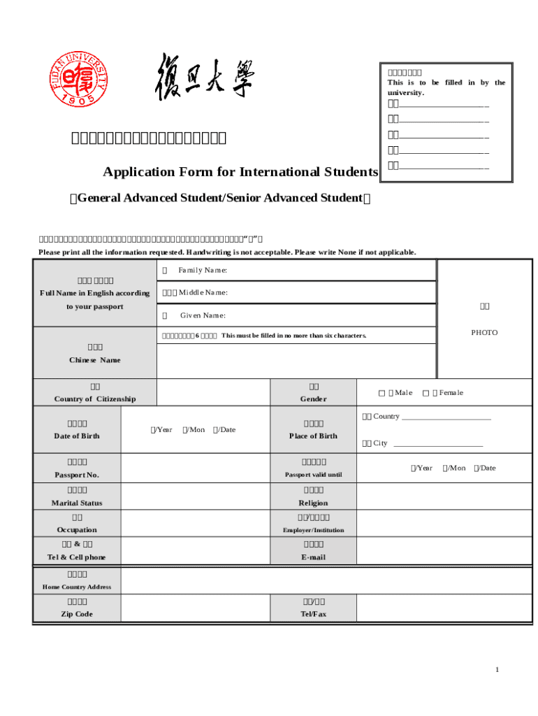 Application for International Students - Queen's University Doc ...