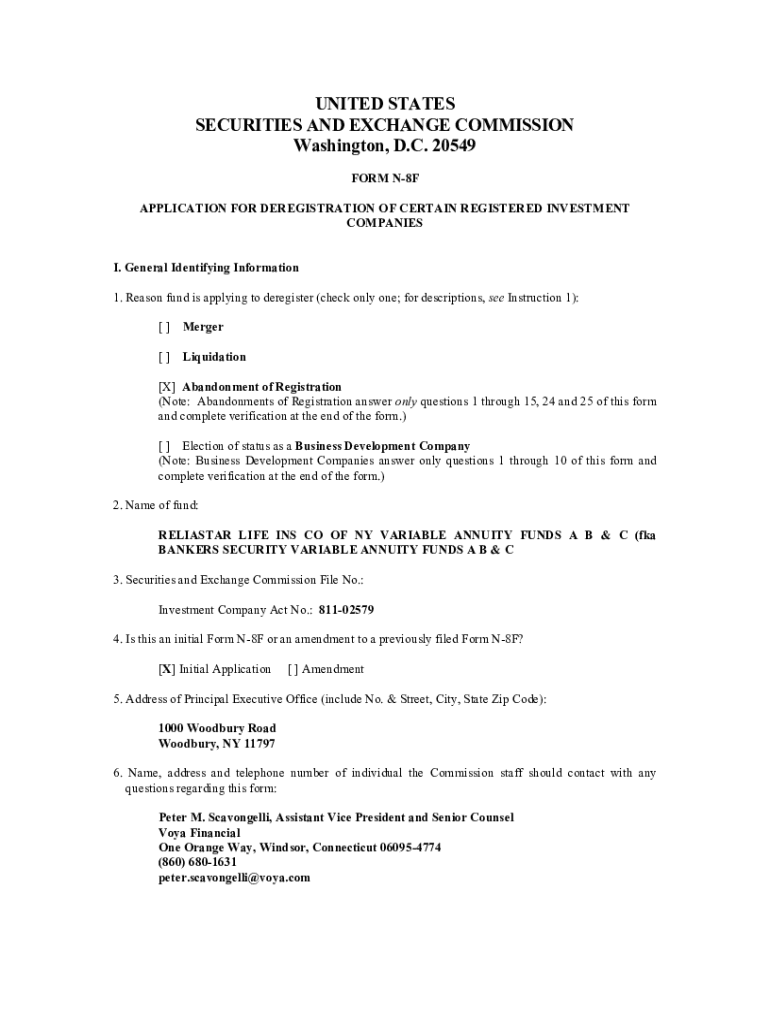 Fillable Online Form CA-1 Application For Registration Or Exemption ...