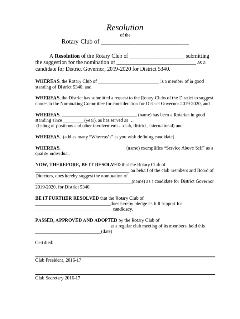 District Governor Nominee - Rotary International District 5110 Doc ...