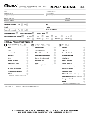 Fillable Online uk widex Widex UK & IRELAND Fax Email Print - pdfFiller