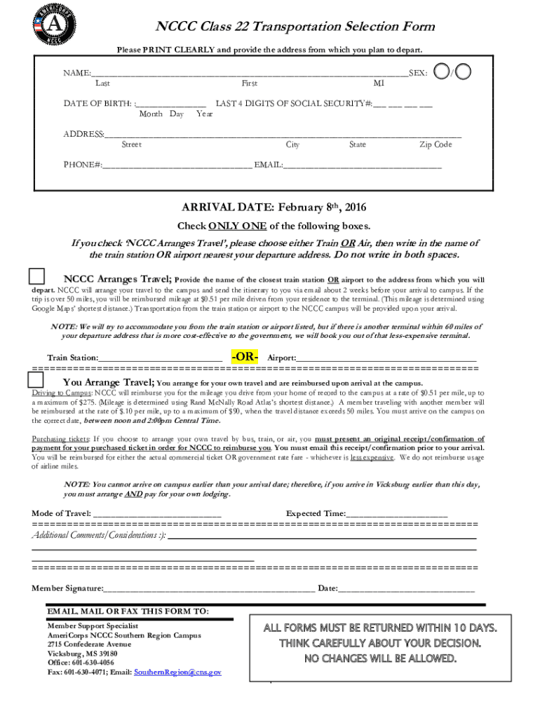 Fillable Online GUIDE TO COMPLETING FORMS - National Service Fax Email ...