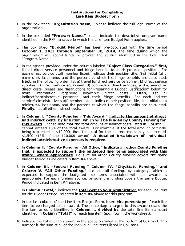 LMI COOPERATIVE AGREEMENT BUDGET VARIANCE REQUEST Doc Template | pdfFiller