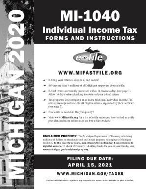 Fillable Online Book MI-1040 with form. Book MI-1040 with form Fax ...