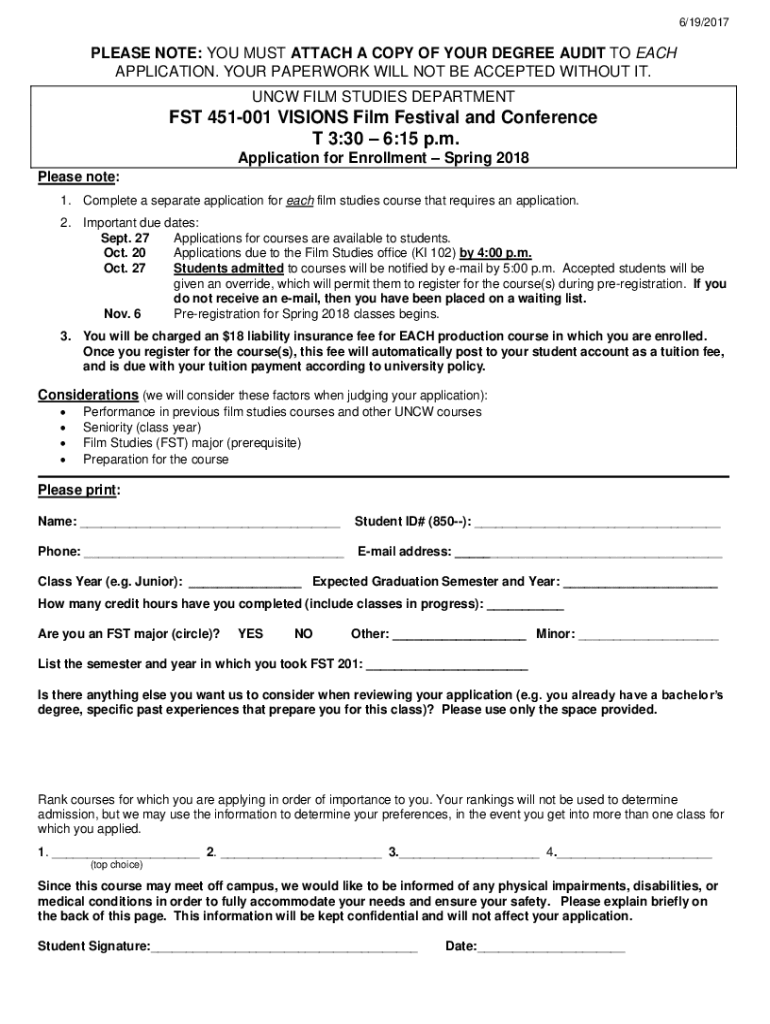 Fillable Online YOUR PAPERWORK WILL NOT BE ACCEPTED WITHOUT IT Fax Email Print - pdfFiller