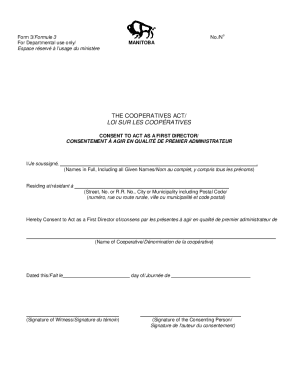 Fillable Online Form 3/Formule 3 Fax Email Print - pdfFiller