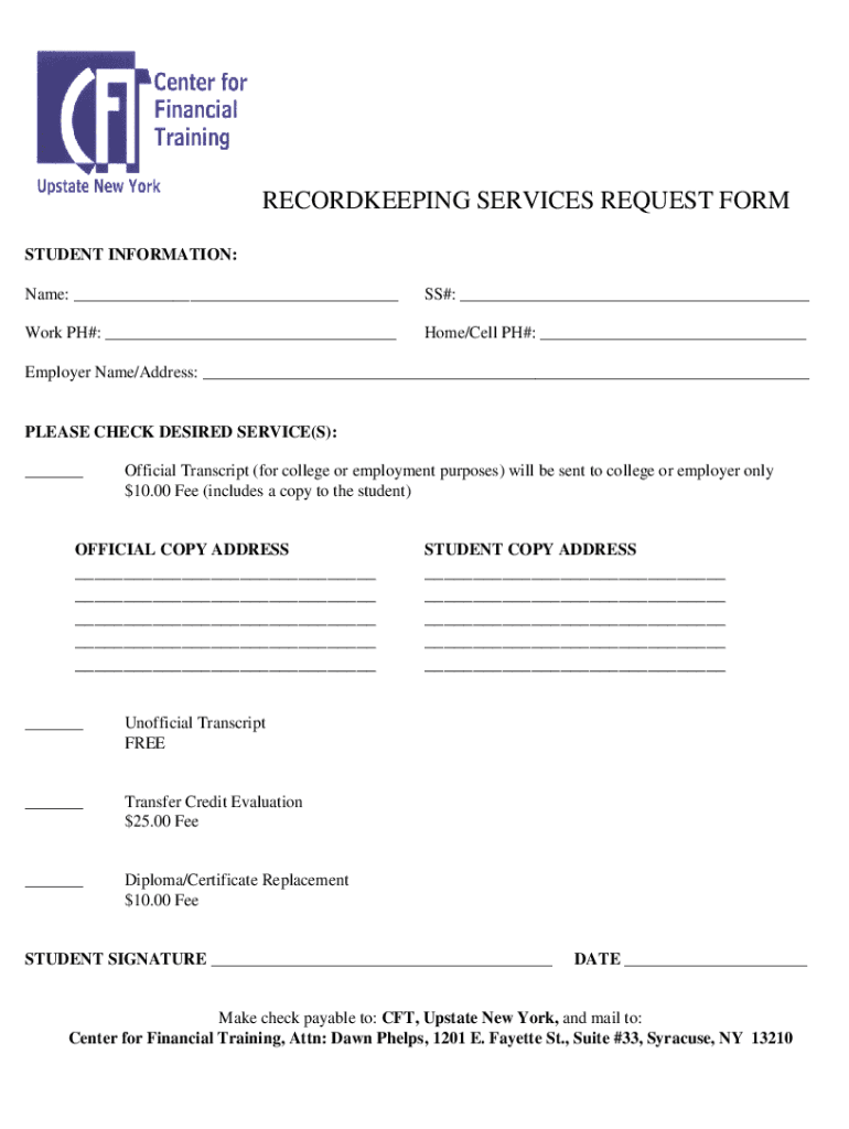 Fillable Online Professional Employee Record Template - PDF Templates ...