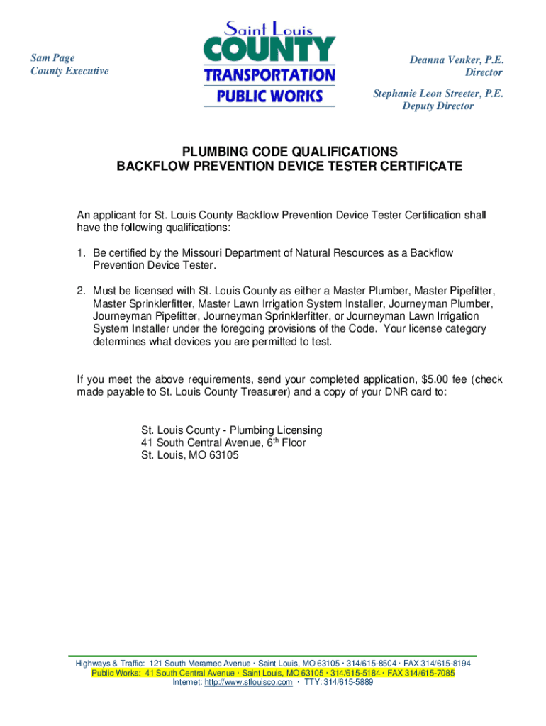 Fillable Online Backflow Prevention Device Tester Certificate Fax Email ... Fillable Online Backflow Prevention Device Tester Certificate Fax Email ...